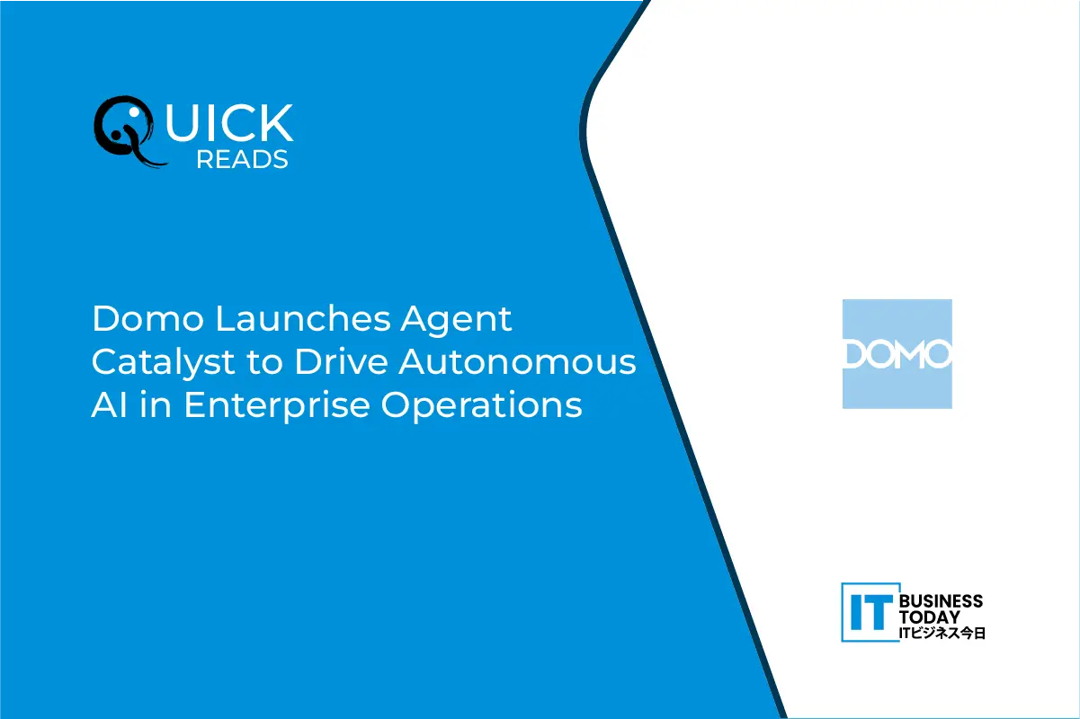 Domo launches Agent Catalyst for enterprise AI operations