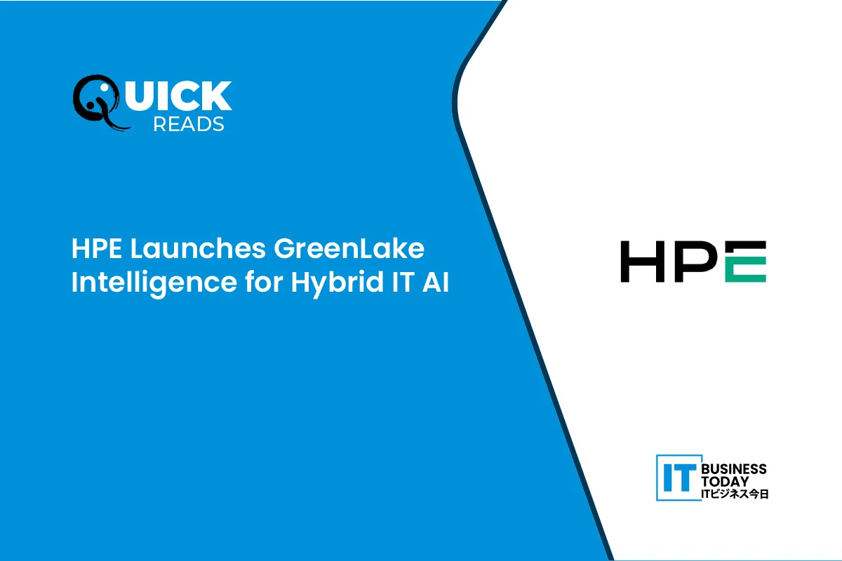 HPE Unveils GreenLake Intelligence for Hybrid IT AI