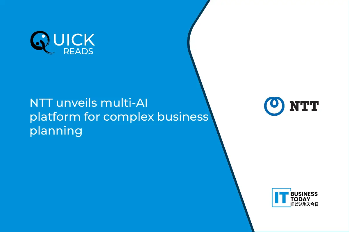 NTT Creates Multi-AI Agent Platform for Business Planning