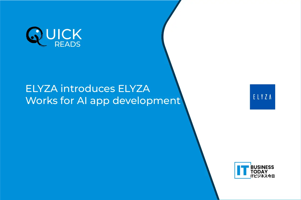 ELYZA debuts ELYZA Works to scale AI applications