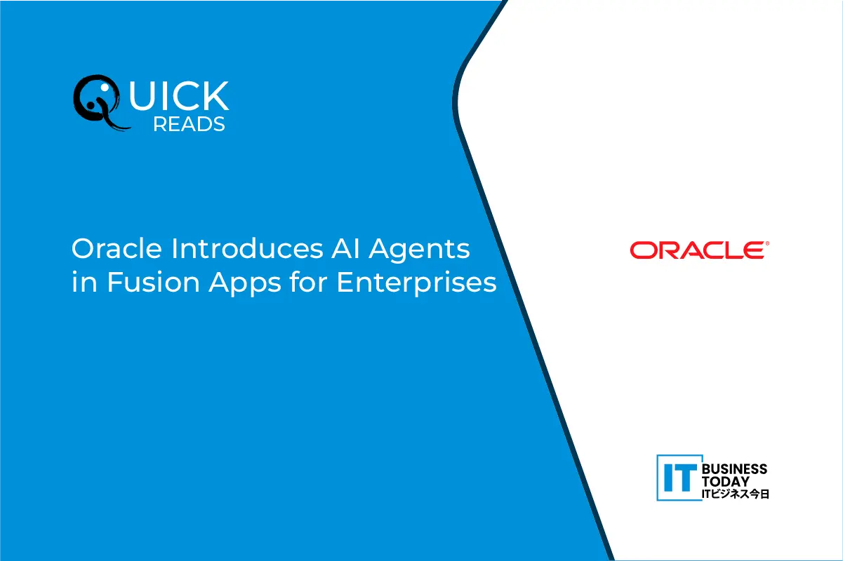 Oracle brings AI agents to Fusion apps for enterprise gains