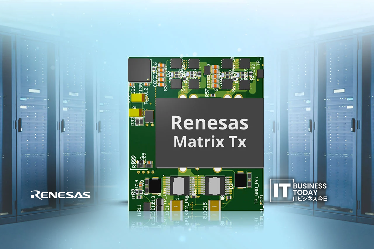 Renesas Drives 800V DC AI Data Center Power Architecture